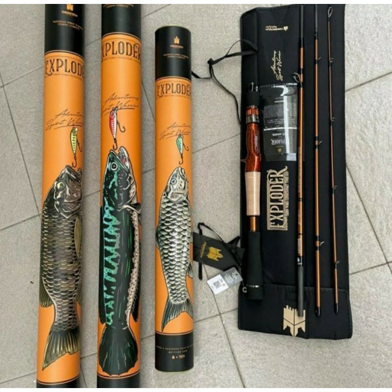 Original TRIDENTECH EXPLODER - EXC653H/EXC683ML/EXC604ML - TRAVEL ROD/JORAN | Shopee Malaysia