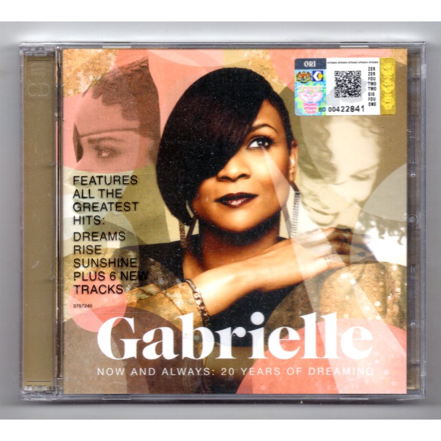 GABRIELLE - NOW AND ALWAYS : 20 YEARS OF DREAMING (CD ORIGINAL ...