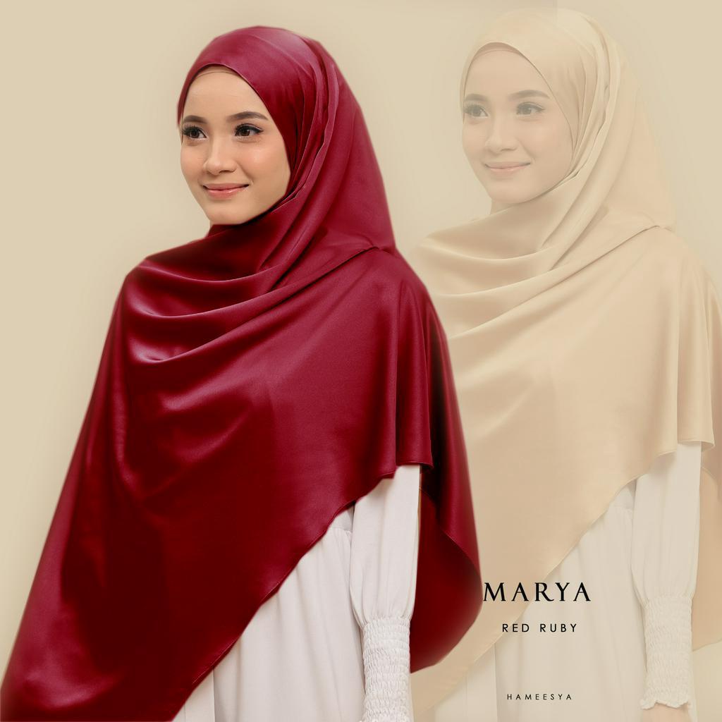 BShawl Satin Shawl Butterfly Labuh Marya Wide Shawl Satin Labuh ...