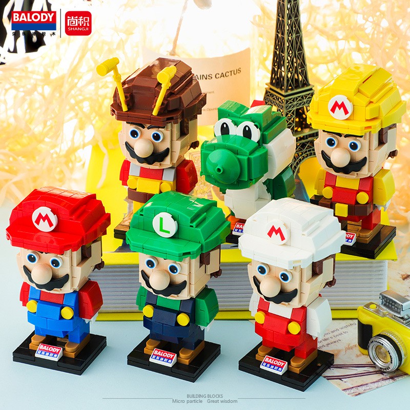 Super Mario 马力欧 BALODY New Mini Building Block Education Toys Super ...