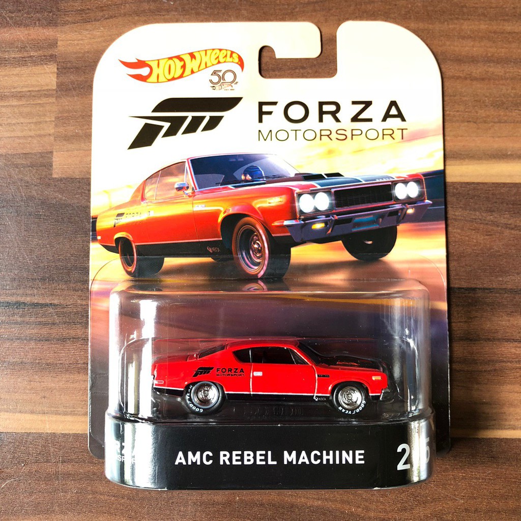 hot wheels amc rebel machine forza motorsport | Shopee Malaysia