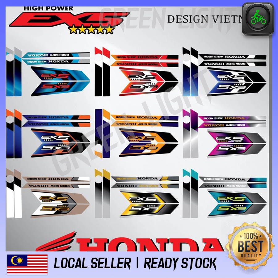 HONDA - Ex5/ Ex5 Dream Sticker Custom Viral/ Stripe Motor Custom Body ...