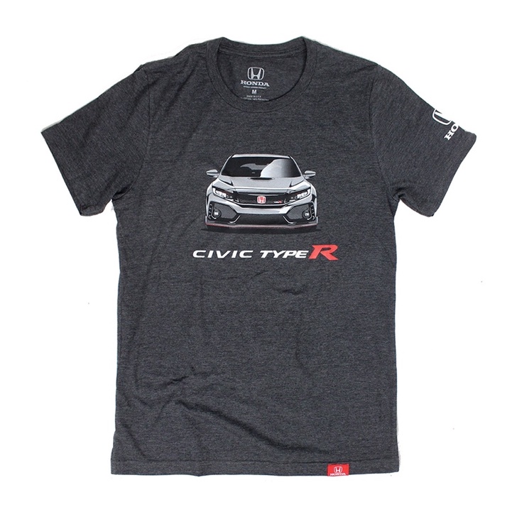 Honda Civic Type R (FK8R) Official Licensed T-Shirt (Grey) | Shopee ...