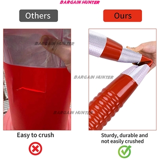 TRAFFIC POLE 30” FLEXIBLE TRAFFIC ELASTIC POLE SAFETY TRAFFIC POLE ROAD ...