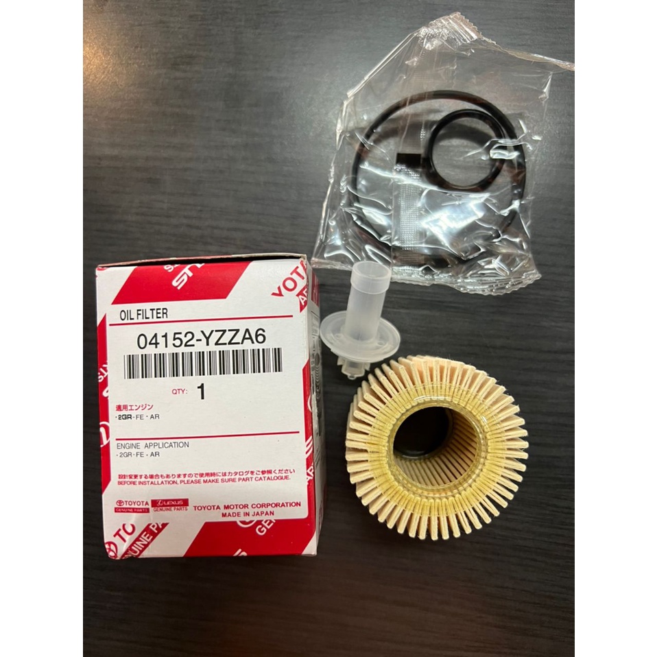 04152-YZZA6 TOYOTA OIL FILTER A6 ALTIS WISH HARRIER PRIUS SIENTA LEXUS ...