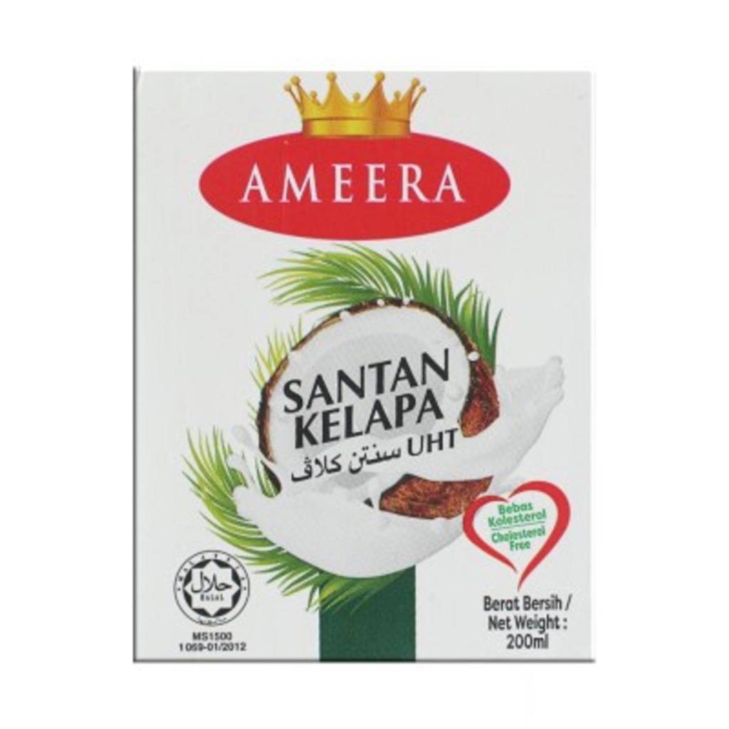 Ameera UHT Coconut Milk (200ml) | Shopee Malaysia