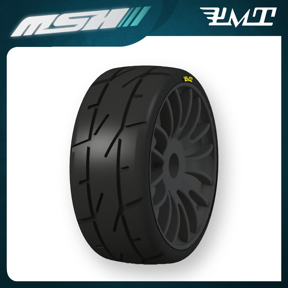 PMT (4) GT RUBBER TIRES ONROAD COMPOUND for GT Buggy Tire Tyre high ...