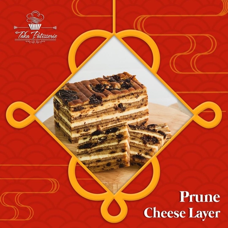 Taka Patisserie Kuching Premium Cake Lapis Kek Lapis Sarawak | Shopee ...