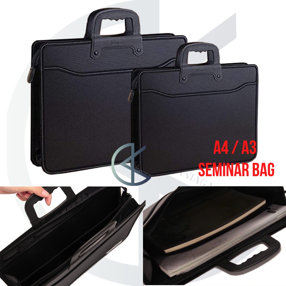 A3 A4 KOBEST Seminar Bags / Portfolio File Drawing Bag Drafting Bag ...