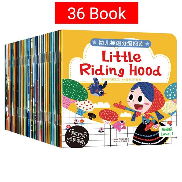 (SmartHouse) 36 Book English Short Story Book for Kids Early Education ...