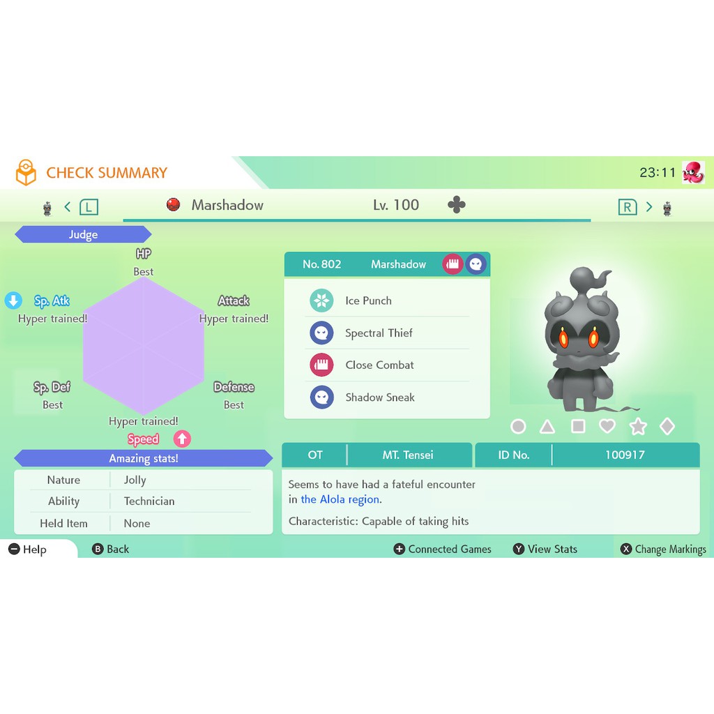 Pokemon Sword and Shield | Marshadow | Shopee Malaysia