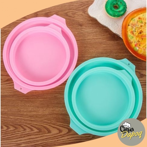 DC Acuan Kek Bulat Silikon Birthday Cake Layered Rainbow Mould High ...