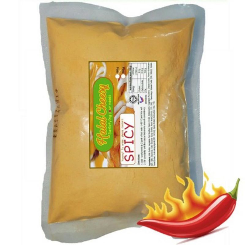 NACHOS SPICY CHEESE POWDER PEDAS &ORIGINAL 200gm | Shopee Malaysia
