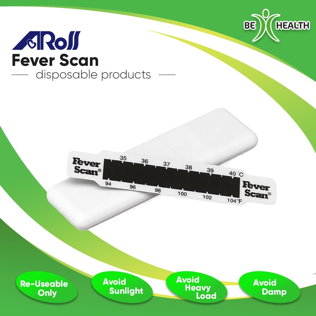 FOREHEAD THERMOMETER FEVER SCAN / JALUR IMBAS DEMAM TERMOMETER | Shopee ...