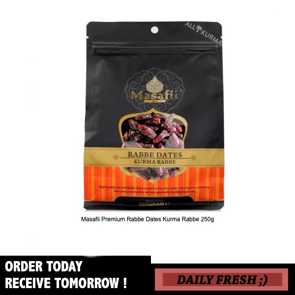 Masafii Premium Rabbe Dates Kurma Rabbe 250g | Shopee Malaysia