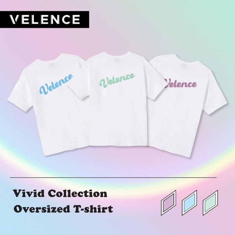 Velence VIVID NEW COLLECTION White T-shirt ( ) | Shopee Malaysia