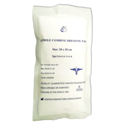 HOSPITECH STERILE COMBINE DRESSING PAD 20x20CM 1S EXP11/2026 | Shopee ...