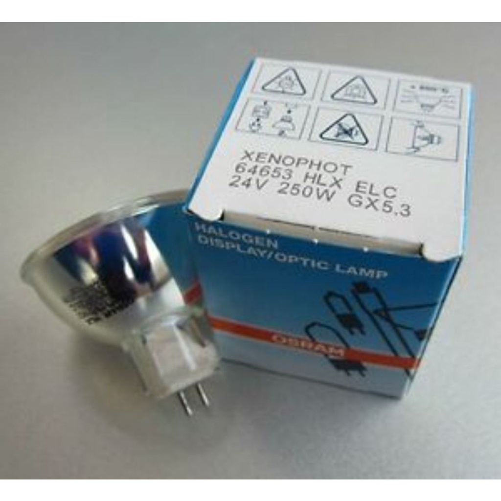 Osram Xenophot HLX 64653 ELC MR16 GX5.3 250w 24v Halogen Lamp Bulb ...