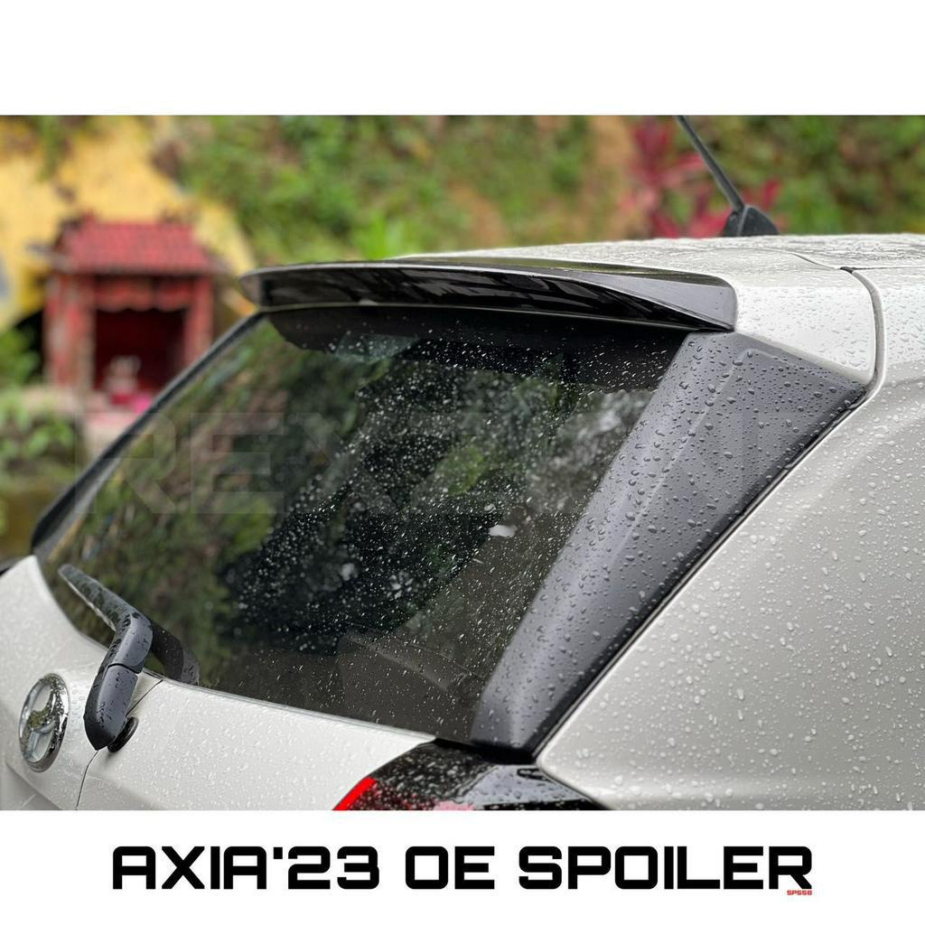 PERODUA AXIA 2023 OEM SPOILER ABS WITH COLOUR READY STOCK BY JA AUTO ...