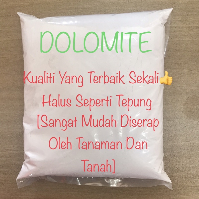 🔥BIG SALES🔥2KG Original DOLOMITE Kualiti Terbaik [Halus Seperti Tepung ...