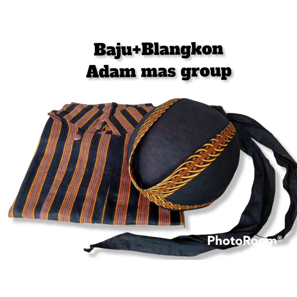 Men's Lurik Surjan clothes and Jogja Blangkon / Solo Jogja typical ...
