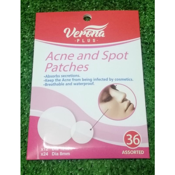 VERONA PLUS acne and spot patches (penampal jewarat) 36 assorted ...