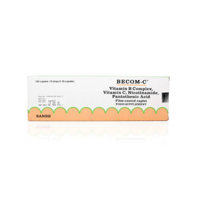Becom C (Content STRIP 10 KAPLET) | Shopee Malaysia