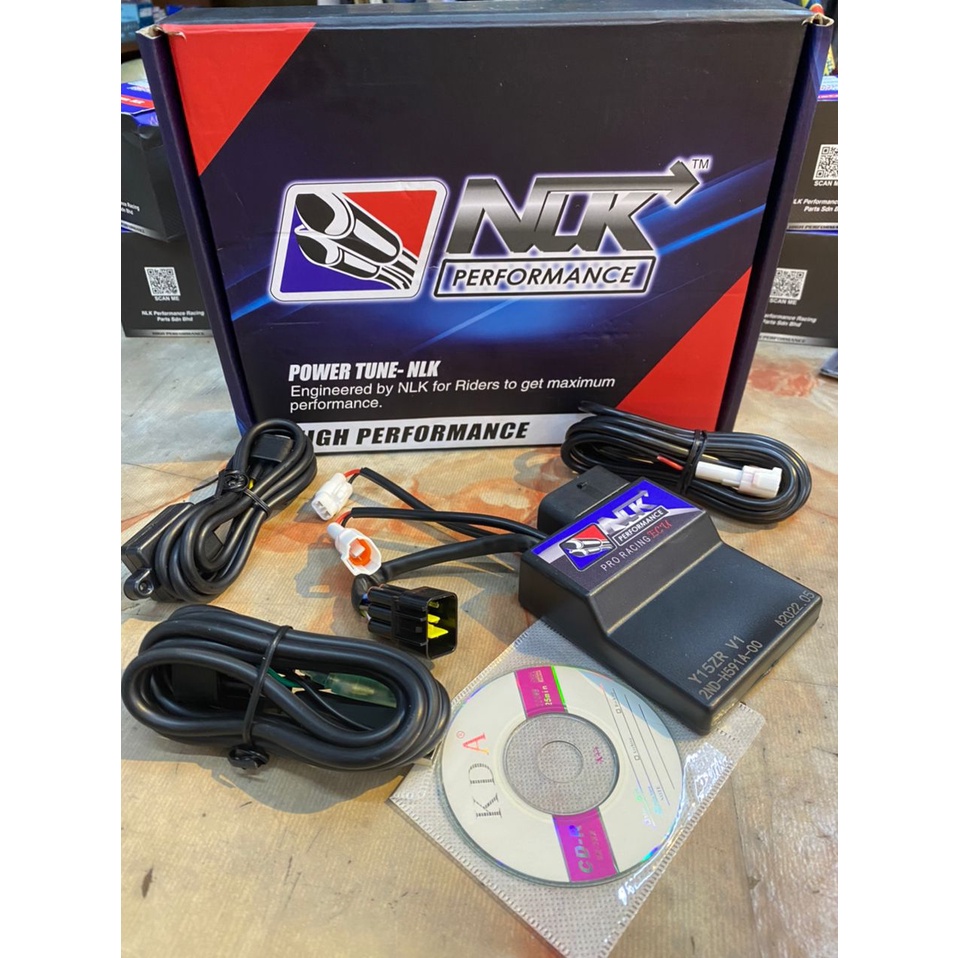 《ORI NLK》NLK PERFORMANCE RACING ECU CDI LC135 Y15ZR V1 V2 Y16 Y16ZR RS150R RS150 RS 150 4 MAP 8 ...