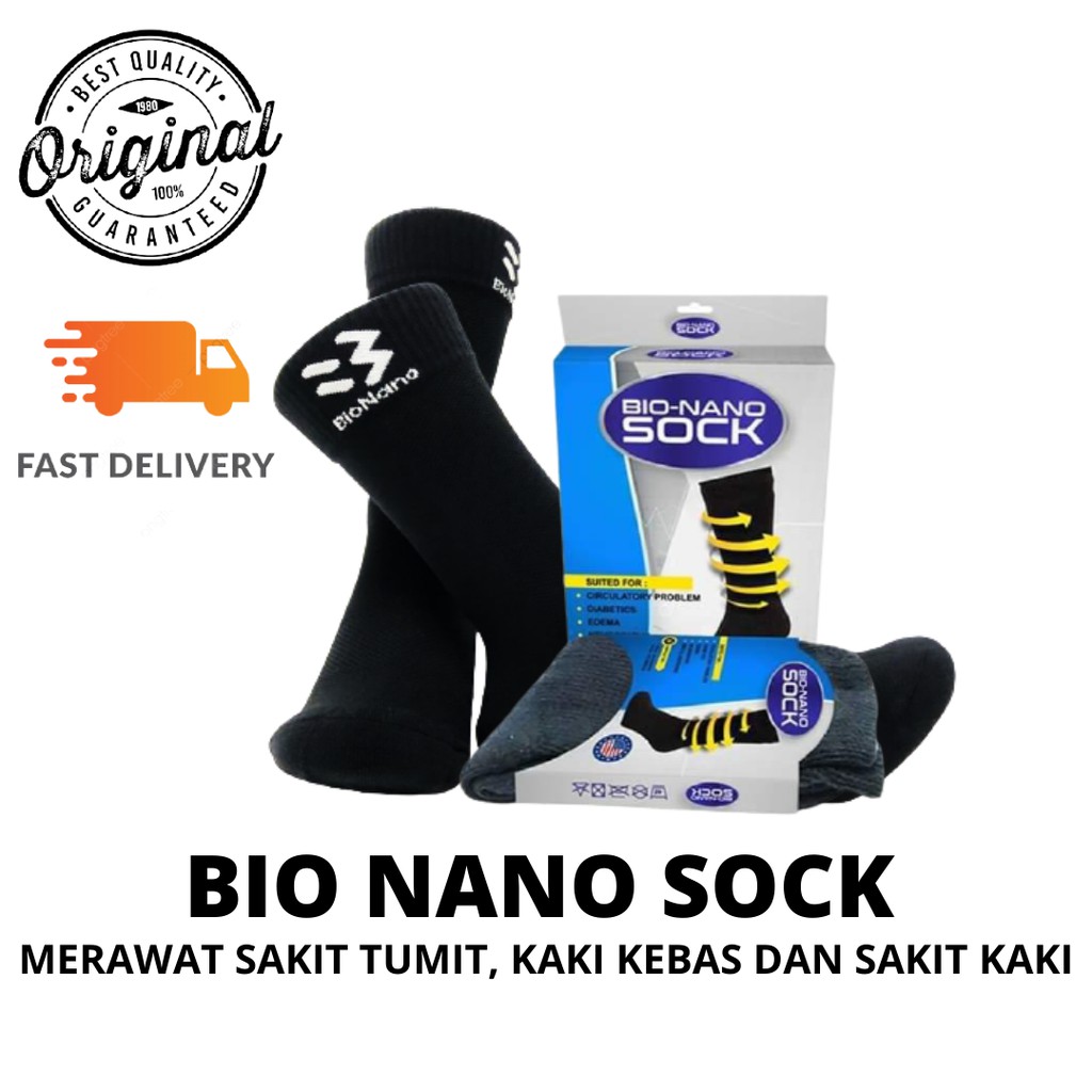 STOKIN KAKI HERBA- BIO NANO SOCK STOKIN UNTUK KESIHATAN SESUAI UNTUK ...