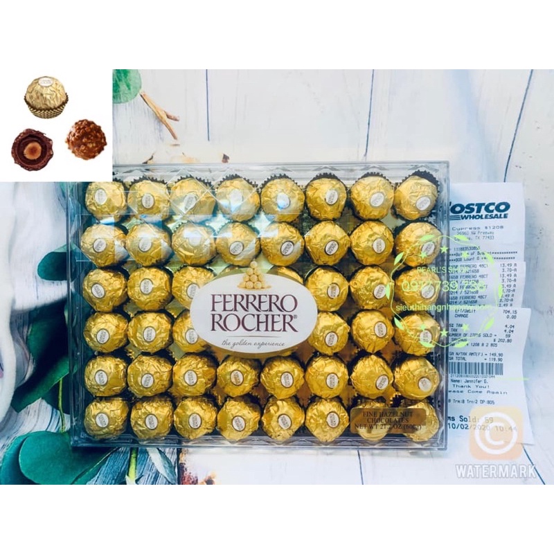 Ferrero ROCHER Chocolate 48 Tablets (air Enough bill) | Shopee Malaysia