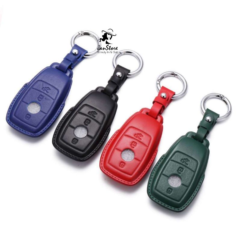 MB Genuine Cow Leather Car Key Case Suitable for Benz A200 Cowhide ...