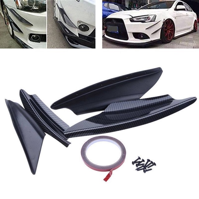 Universal vehicle car canard canards cannad cannards shark fin sharkfin ...