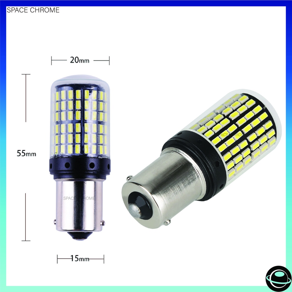 Lampu Led Lori Super Bright Canbus 1PCS 144LED 1156 12v Truck Use / Car ...