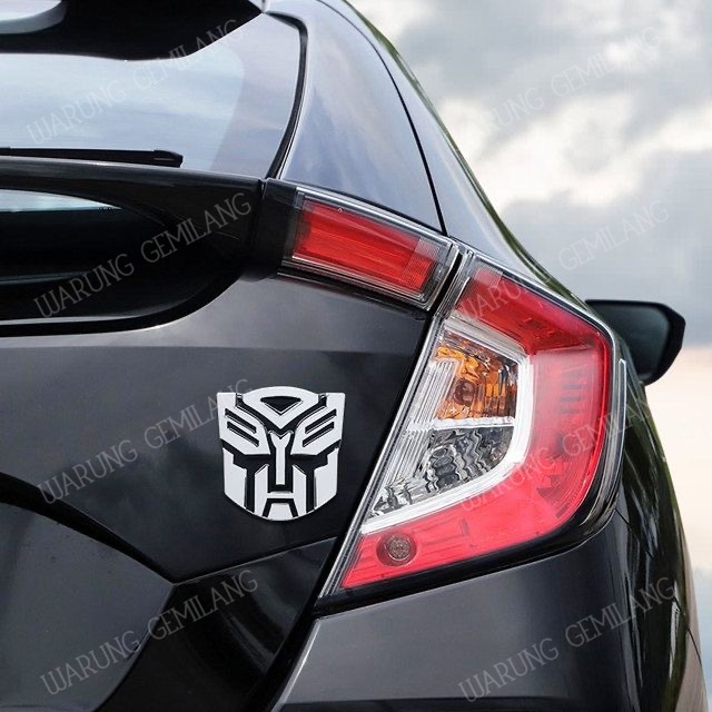 TRANSFORMER 3D CAR STICKER KERETA AKSESORI TAMPAL MOTORSIKAL OPTIMUS ...