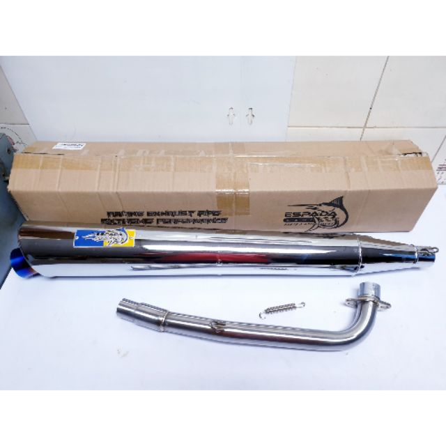 EXHAUST PIPE RACING EX5 / DREAM / KRISS110 MUFFLER TITANIUM ESPADA E4 28MMX35MM | Shopee Malaysia