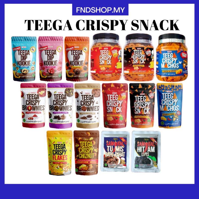 TEEGA | KEREPEK JAGUNG PERISA PREMIUM CHEESE & HOT CHILI | Shopee Malaysia