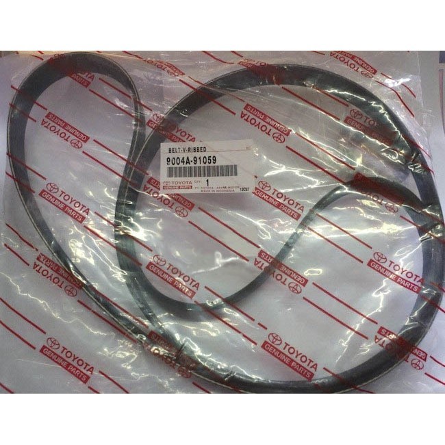 Original Toyota V-Belt Fan Belt for Toyota Avanza 1.5 F652 Rush 1.5 ...