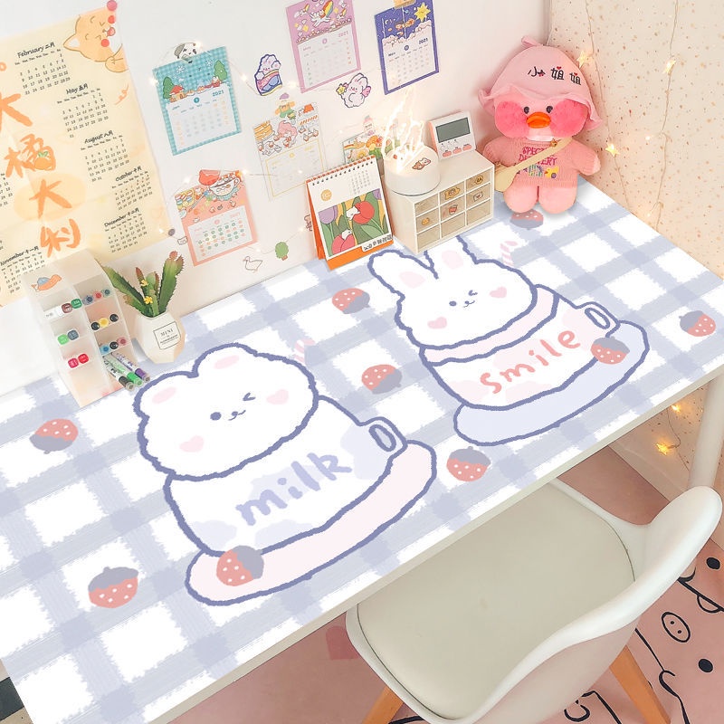 Cartoon Desktop Stickers Desk Waterproof Self-adhesive Wallpaper ...