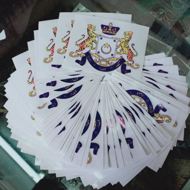 Johor logo sticker ( car bady sticker ) | Shopee Malaysia