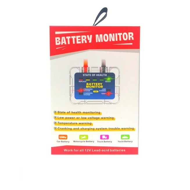 12V Car Battery Monitor | Shopee Malaysia