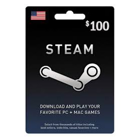 Steam Wallet Code Gift Card USA USD100 can convert to MYR Prepaid Card ...