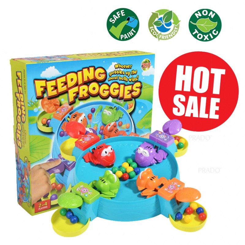Lifesta Feeding Froggies Ball Frog Multi Player Family Board Game Fun ...