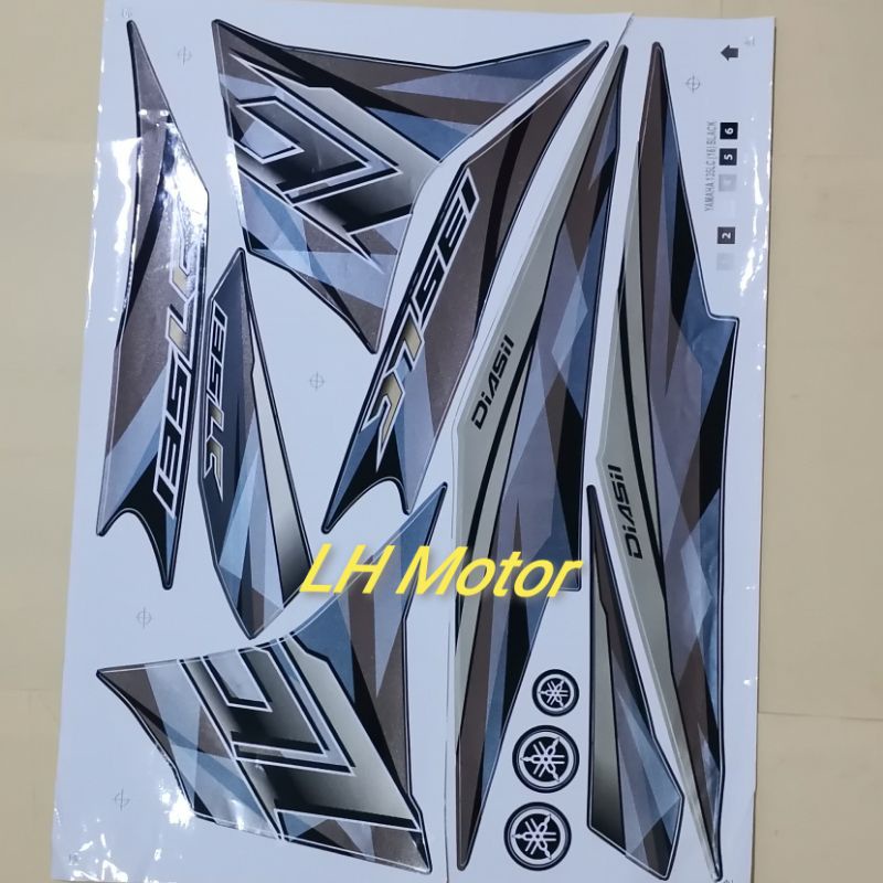Yamaha🌟 LC 135 V2 To V7 ( 16 ) 🌟Body Sticker | Shopee Malaysia