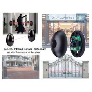 Safety Beam Sensor Emergency Brake Autogate DCMoto Alarm Barrier Safety ...