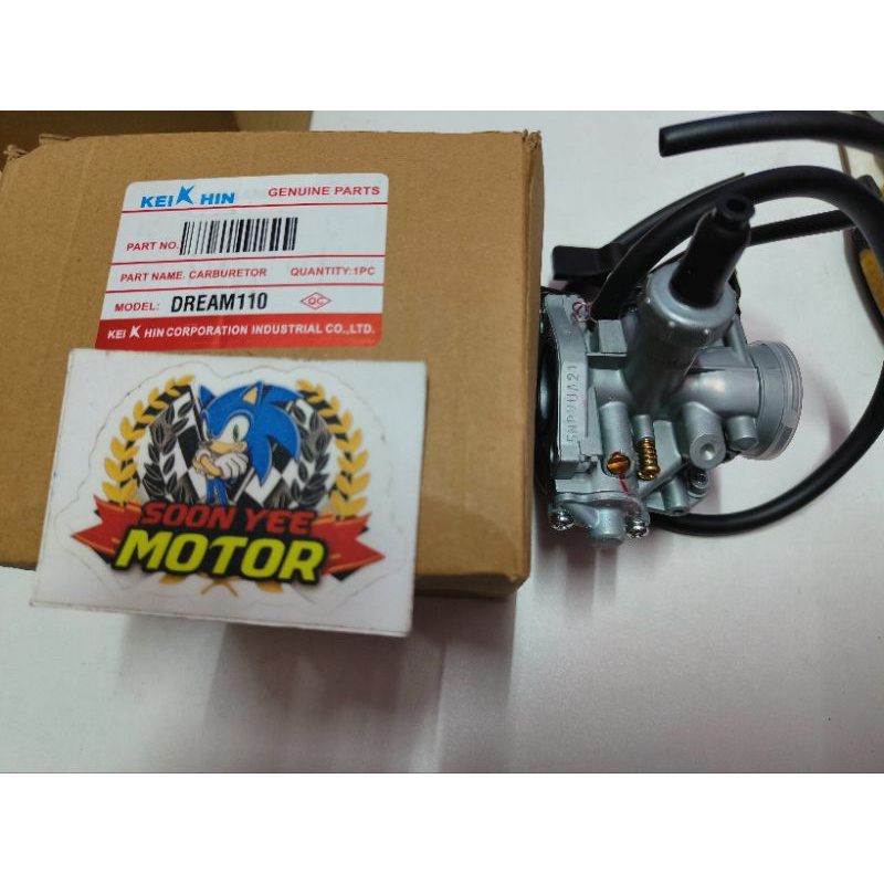 Dream 110 Carburetor Assy(Keihin) | Shopee Malaysia