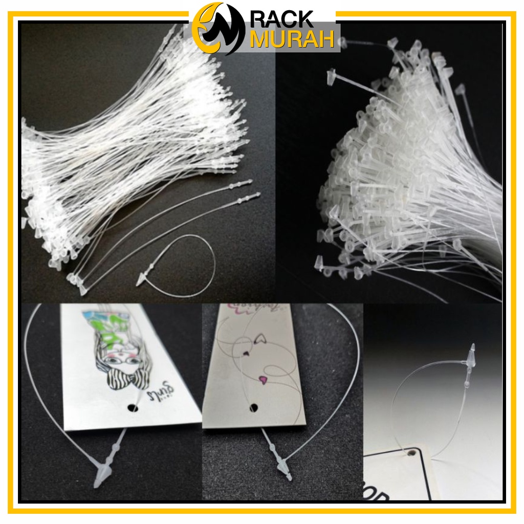 Plastic Lock Pins Plastic Tag Fasteners ULTECHNOVO 5000pcs Plastic ...