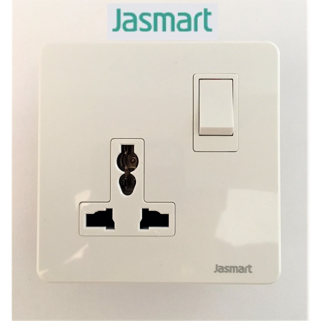 Jasmart Heavy Duty Universal International Switch Socket For Home House ...