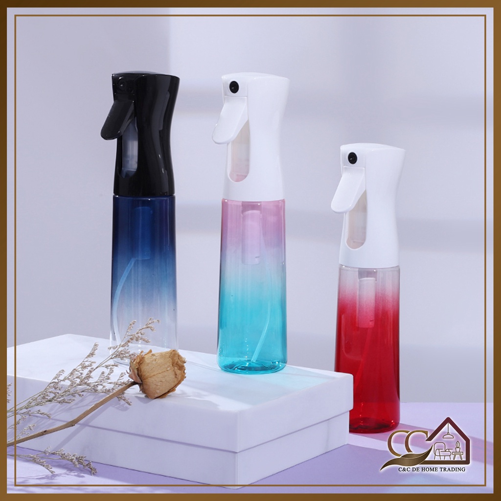 High Pressure Spray Bottle 300ml Alcohol Disinfection Mist Spray Bottle ...