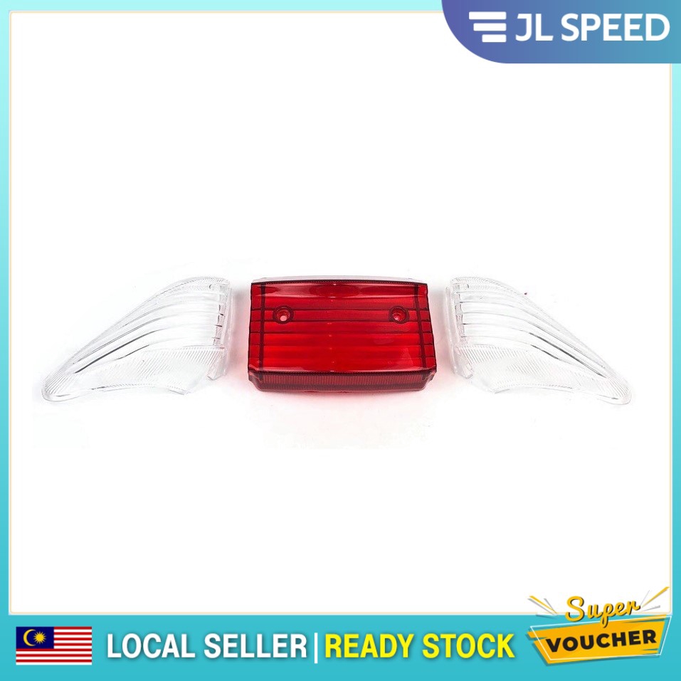 HONDA WAVE100 WAVE 100 TAIL LAMP COVER TAIL LAMP LENS COVER LAMPU ...