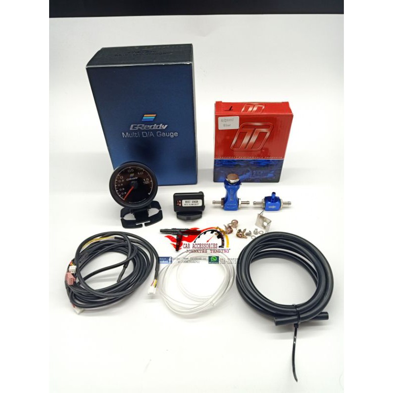GREDDY BOOST METER COMBO SET SIAP TEE BOOST CONTROLLER TURBOSMART ...